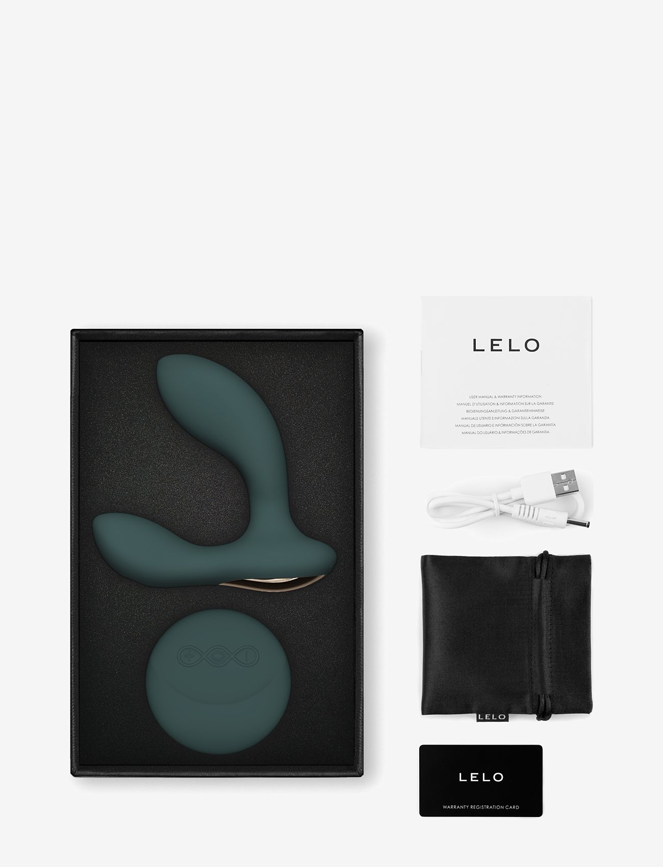 LELO Hugo™ 2 Remote Green – beauty – shop på Booztlet