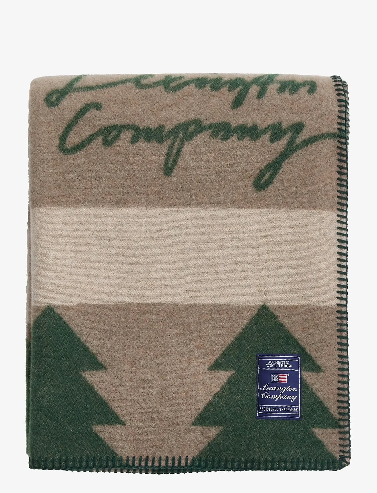 Lexington Home Tree Jacquard Recycled Wool Throw (LCH12544002 ...