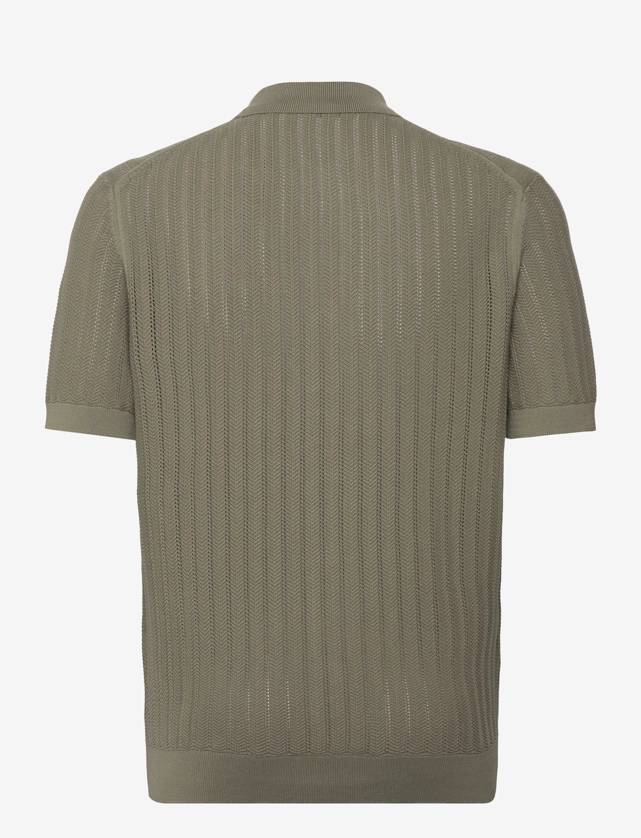 Mango 100% Cotton Shirt Structure – kortærmede poloer – shop på Booztlet