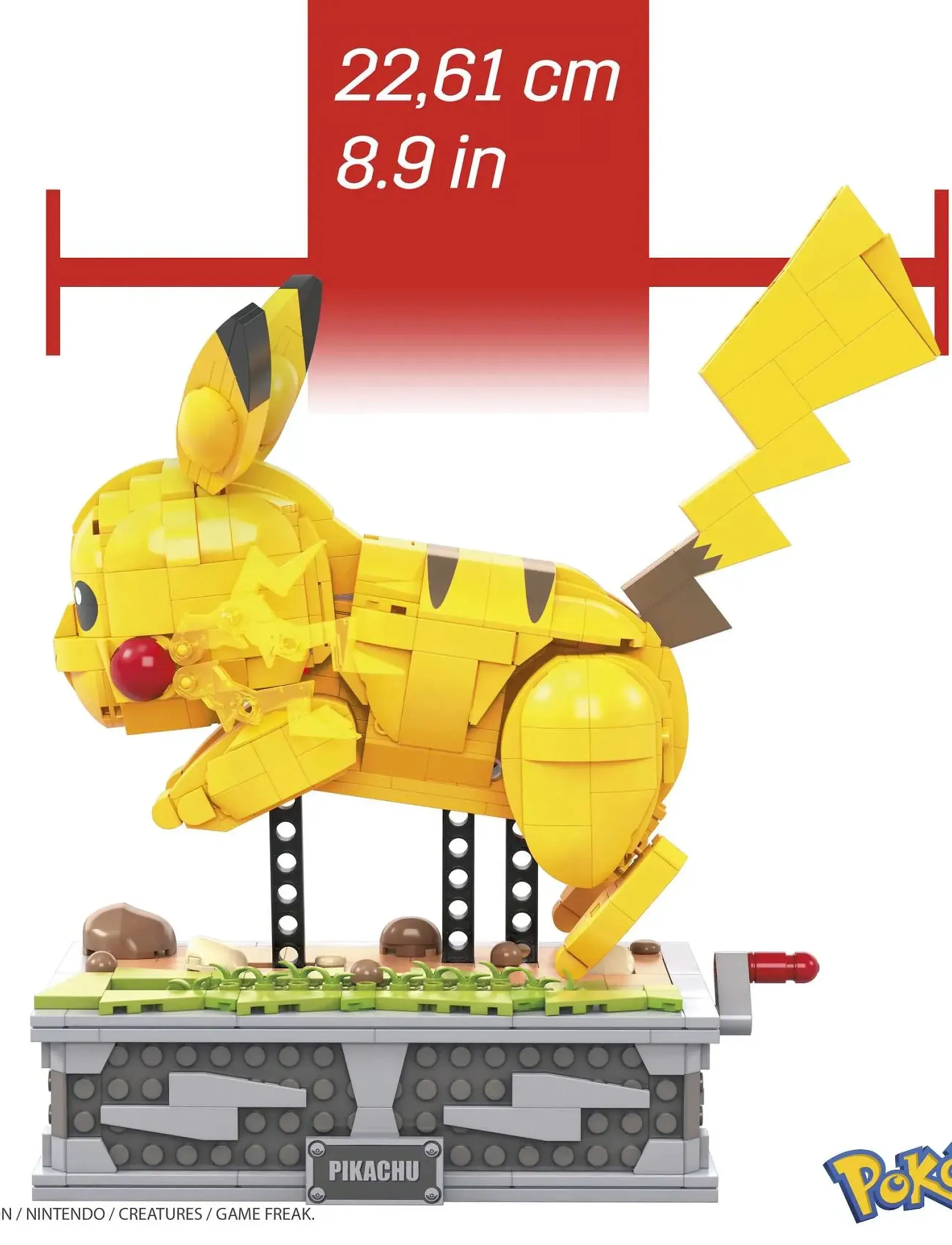 MEGA Pokémon Pokémon Pok Kinetic Pikachu - Rakennussetit - Boozt.com