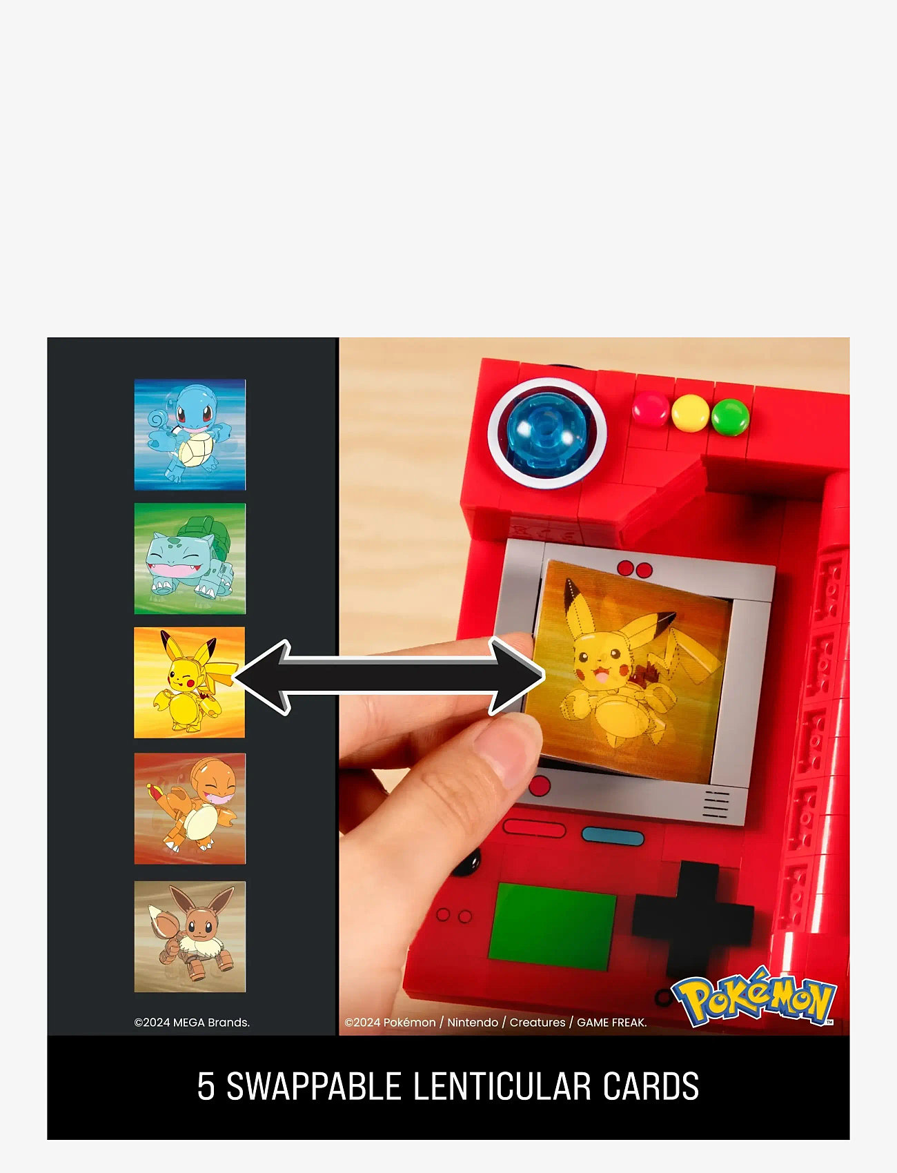 MEGA Pokémon Mega Pokémon Kanto Region Pokédex (Multi Color) – 299 kr ...
