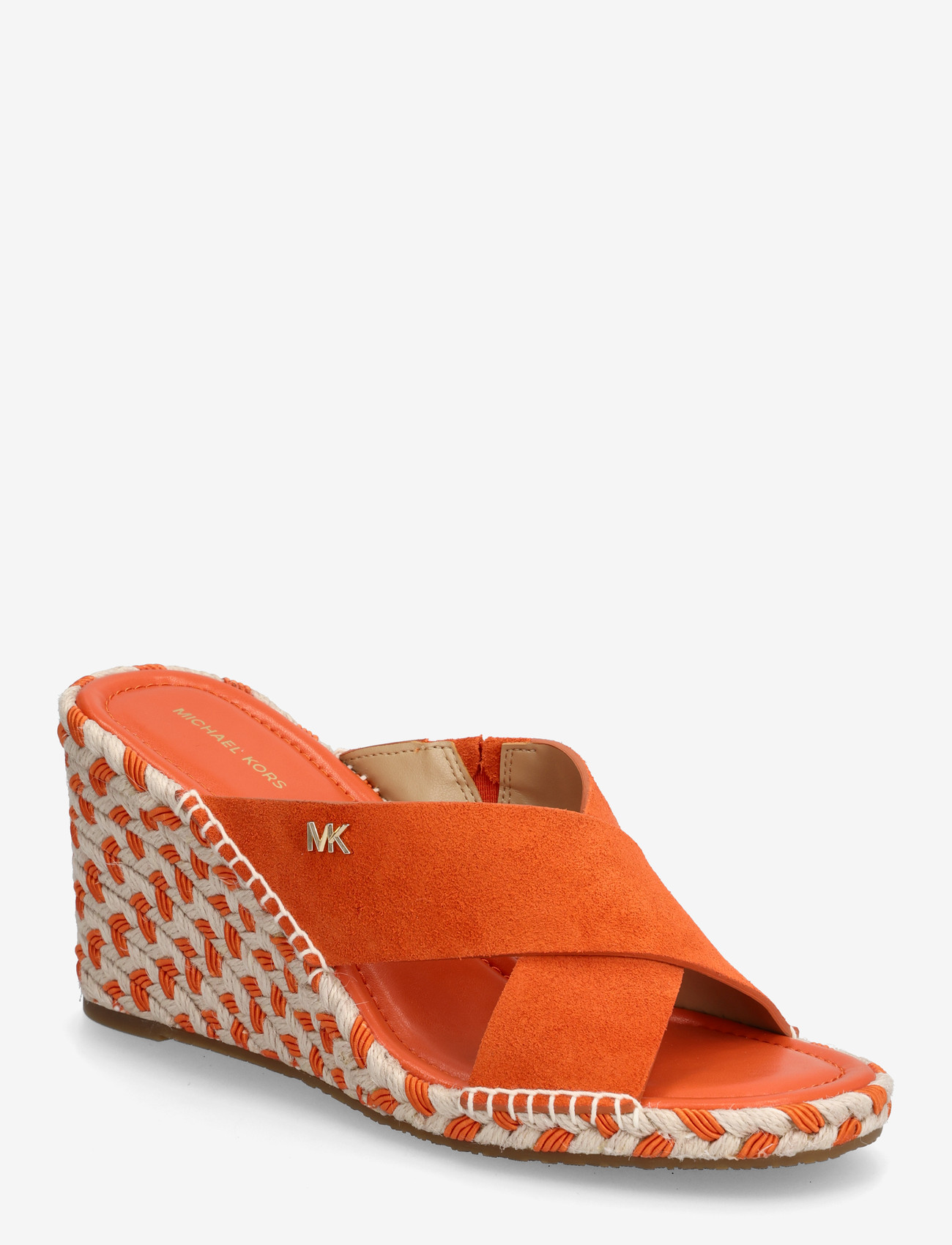 Michael Kors Kenzie Wedge Sandal – mules med klack – shoppa på Booztlet