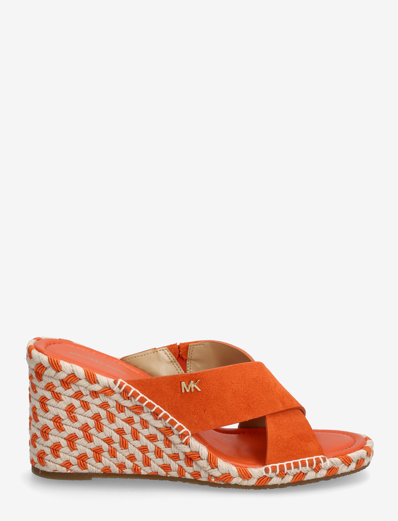 Michael Kors Kenzie Wedge Sandal – mules med klack – shoppa på Booztlet