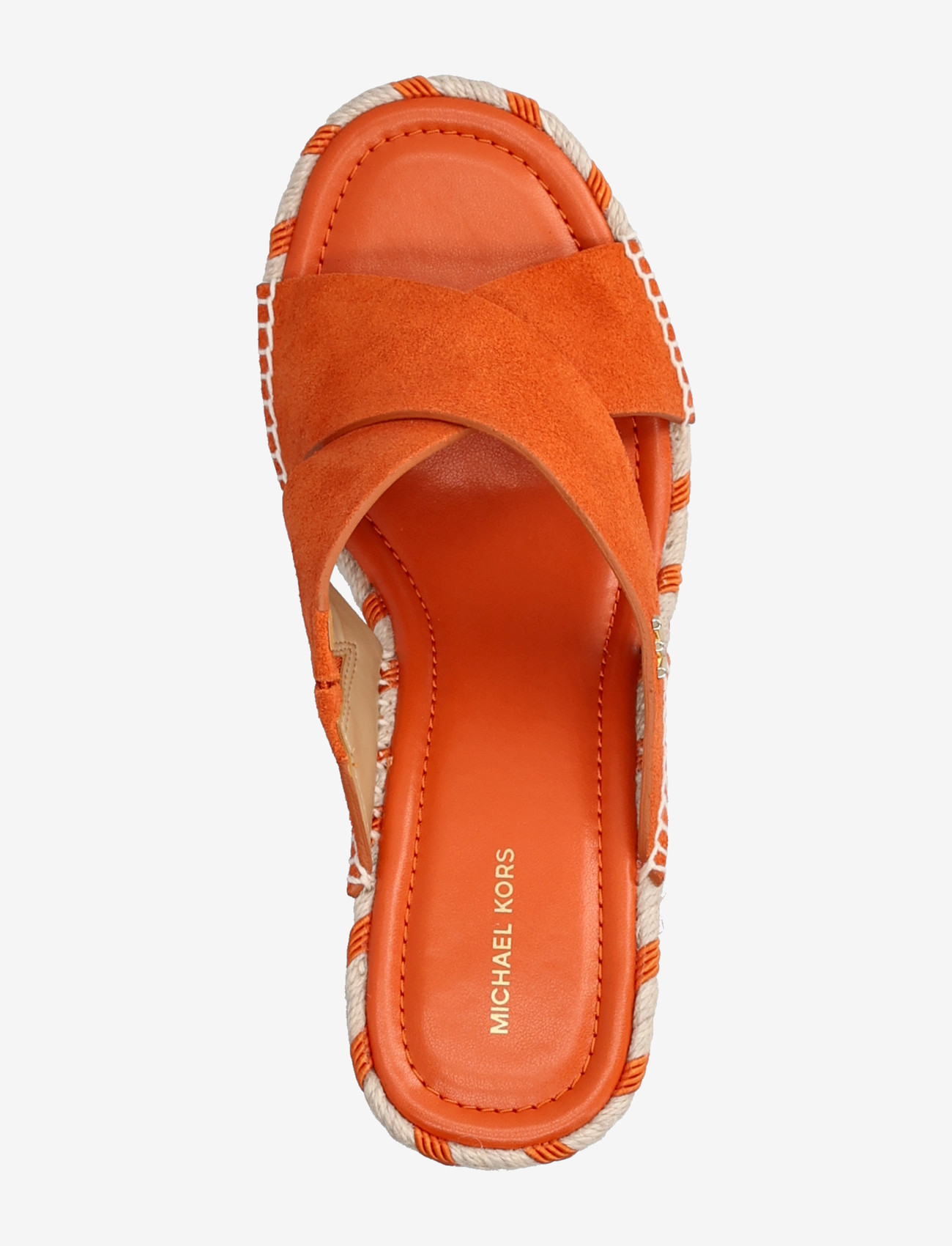 Michael Kors Kenzie Wedge Sandal – mules med klack – shoppa på Booztlet