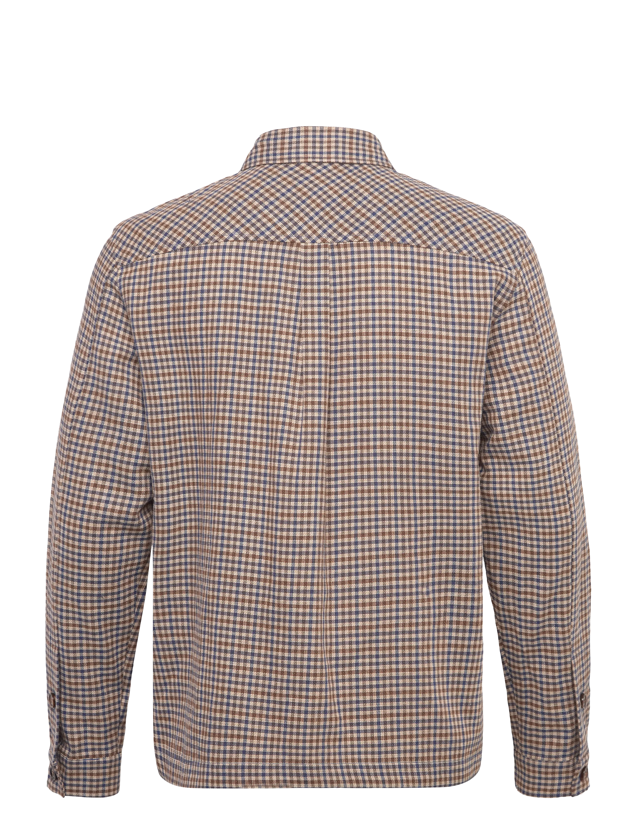 Mos Mosh Gallery Mmgwilson Check Overshirt (Brown Check) – 569.70 kr ...