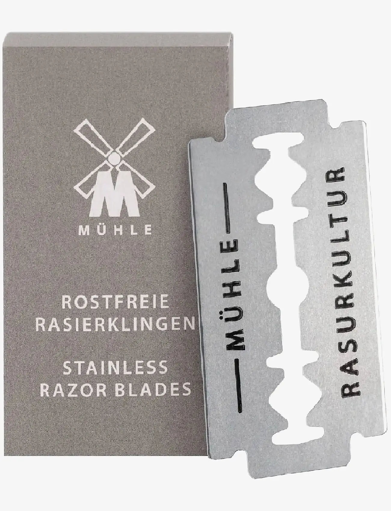 Mühle Shaving Accessoires 200 Double Edge Blades (Silver) - 60.81 ...