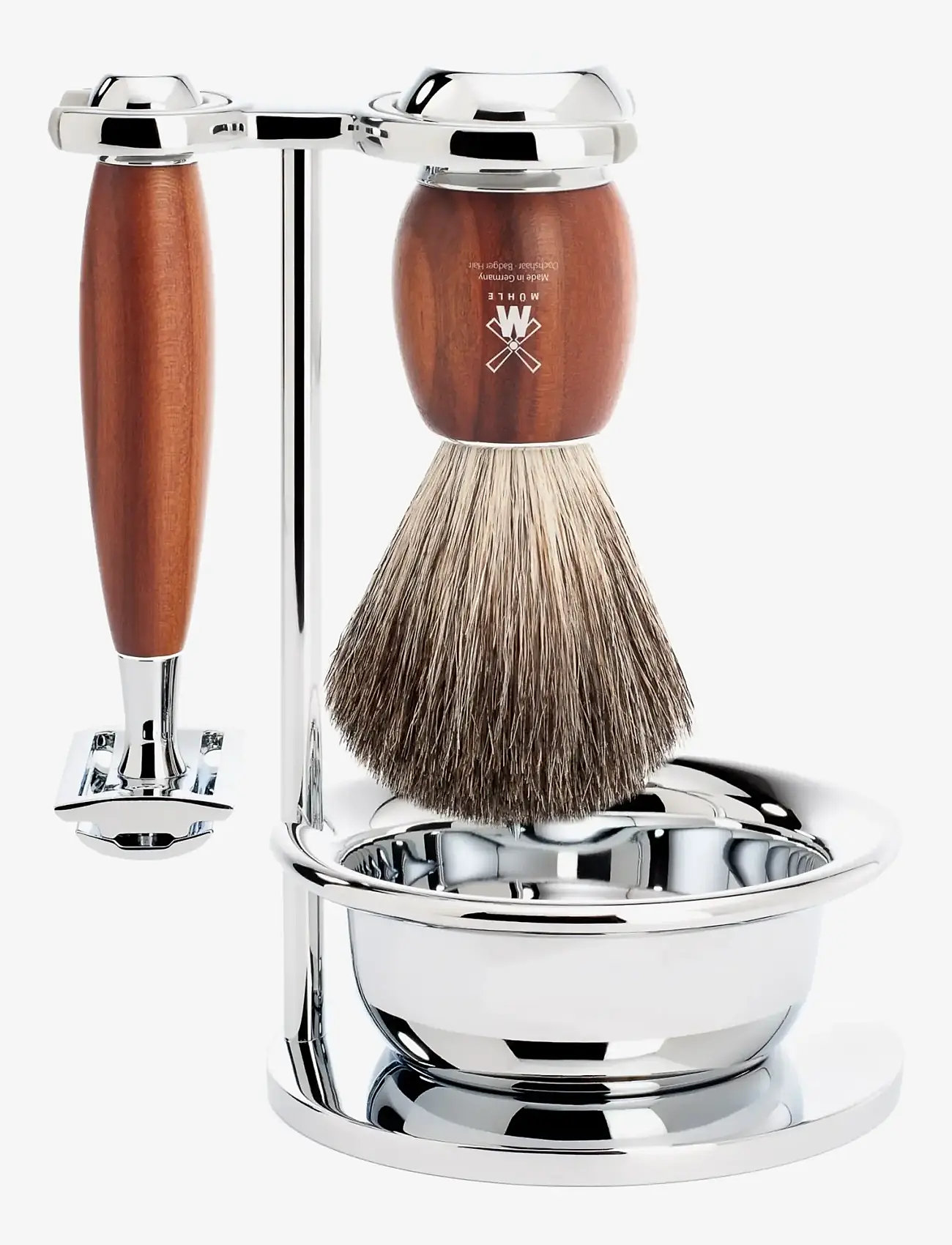 Mühle Shaving Vivo Set Safety Razor, Shaving Brush, Bowl, Pure Badger ...