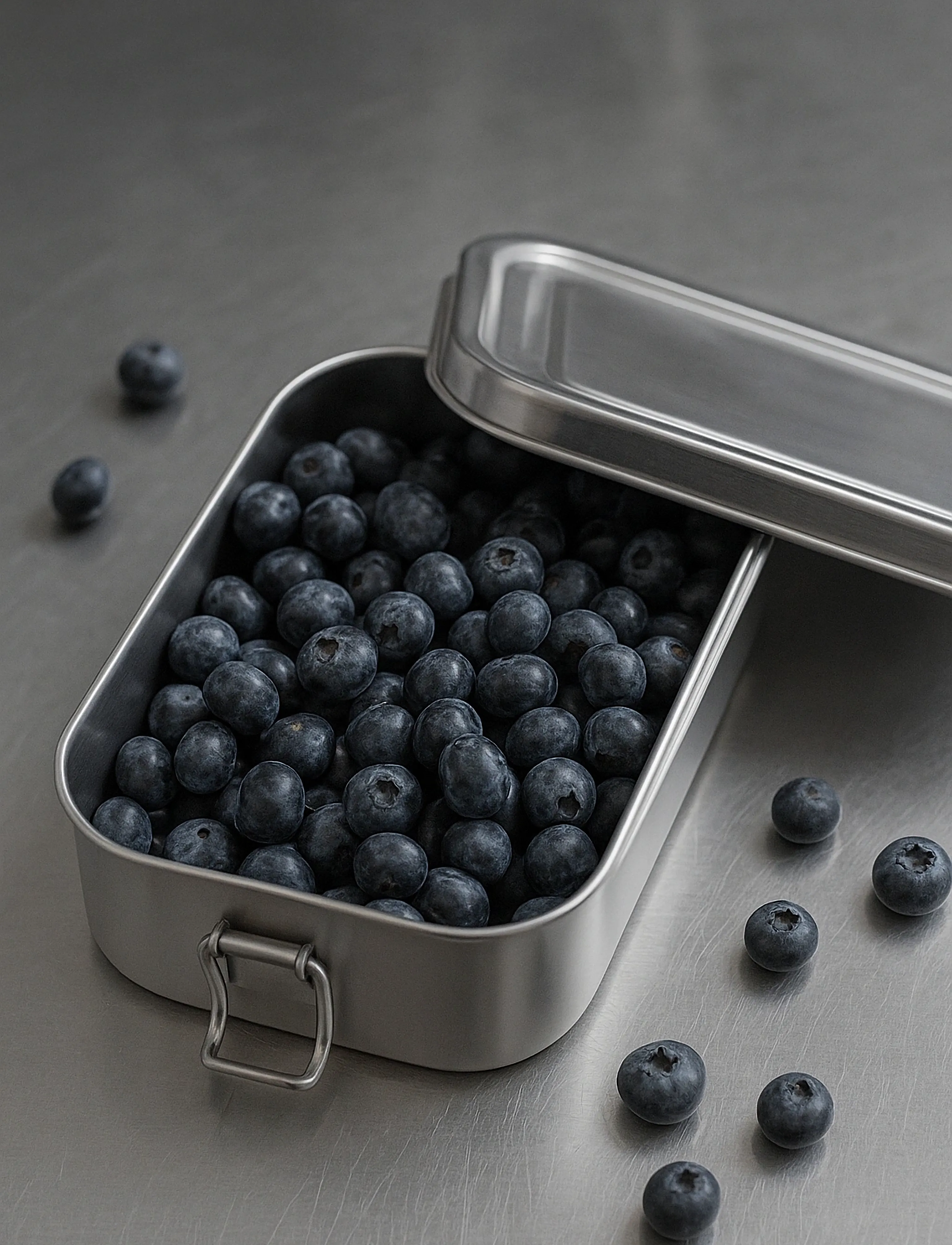 Nichba Design Lunch Box - Large (Stainless Steel) - 33 € | Boozt.com