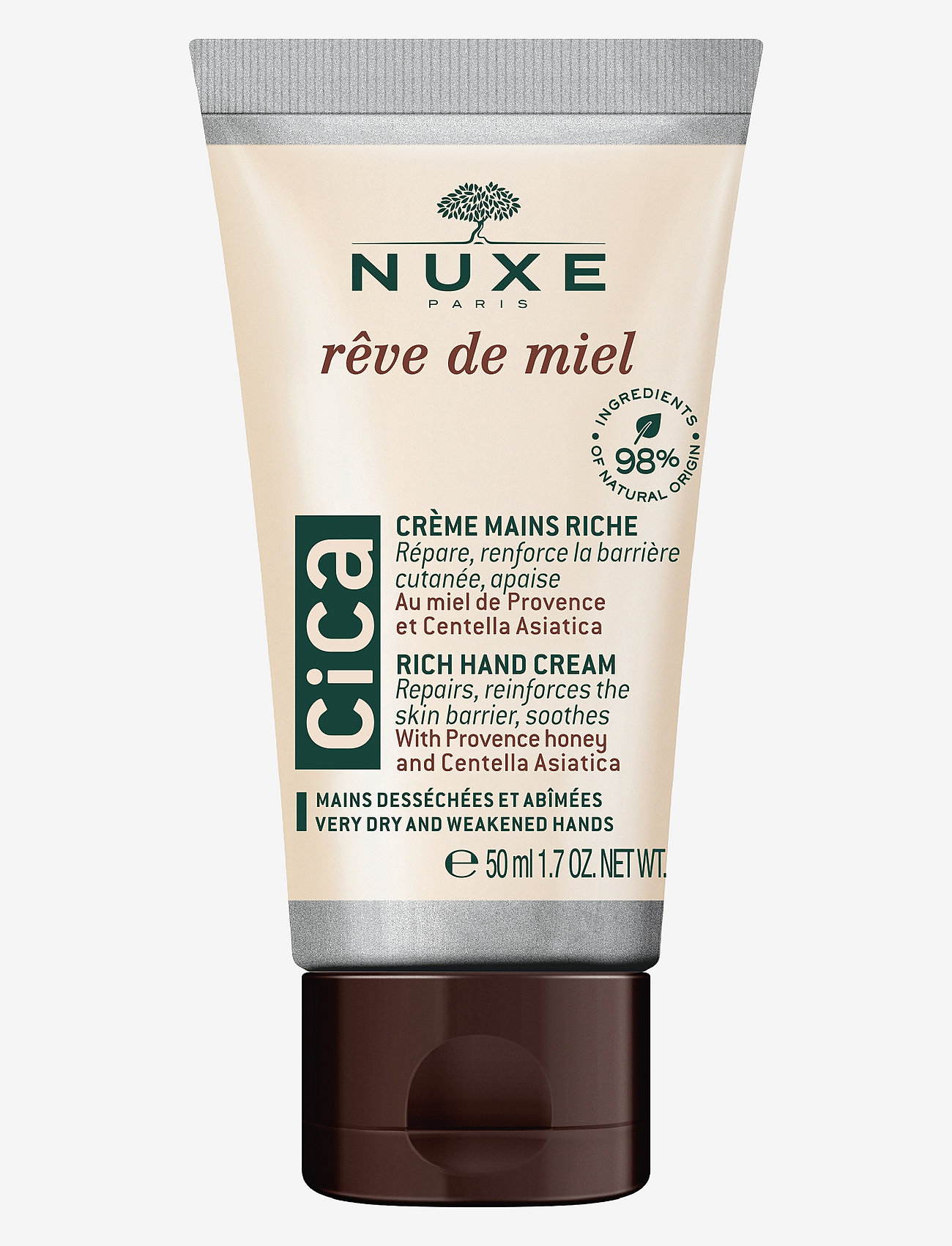 NUXE Rêve De Miel Cica Hand Cream 50 Ml - Håndcreme og fodcreme - Boozt.com