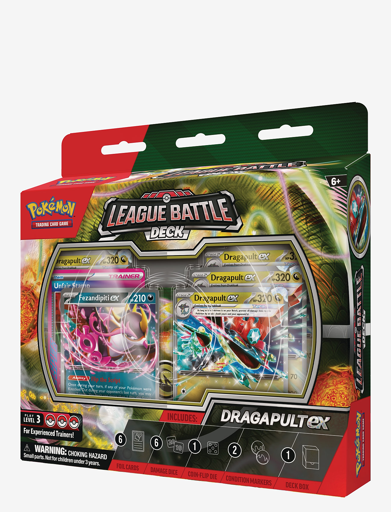 Pokémon Trading Cards Poke League Battle Deck Ex Dragapult25/4 ...