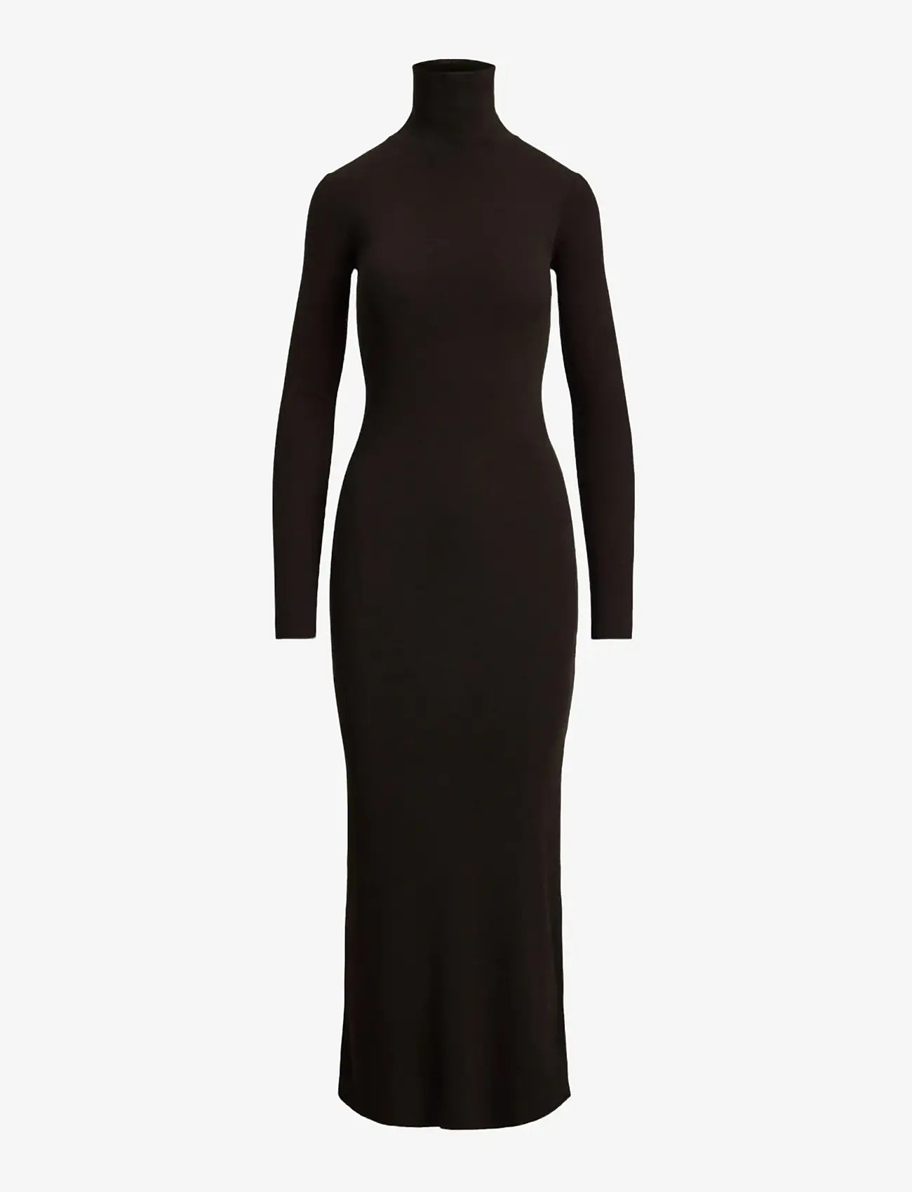 Polo Ralph Lauren Ribbed Turtleneck Dress (PRW211978153) - Midi kjoler ...