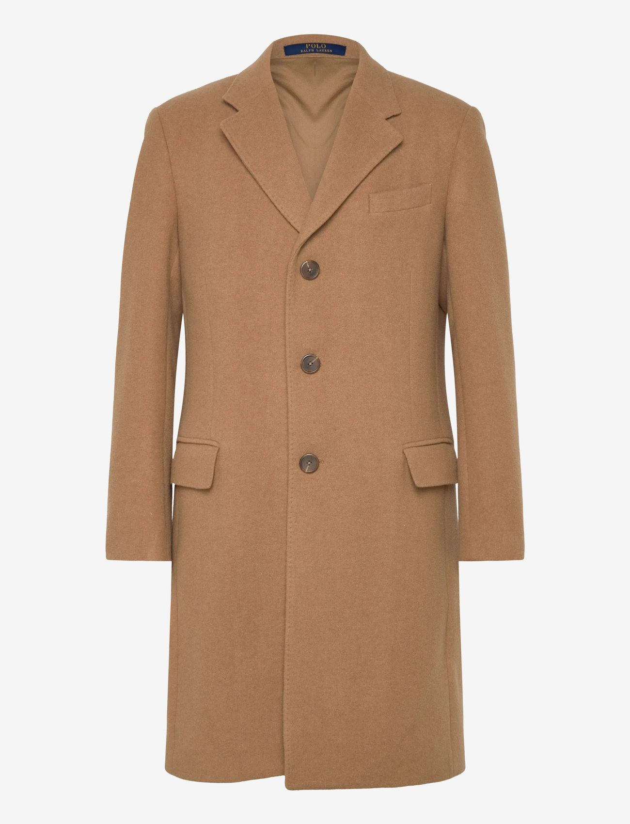 Polo Ralph Lauren Tailored Melton Topcoat – wełniane płaszcze – kupuj w ...