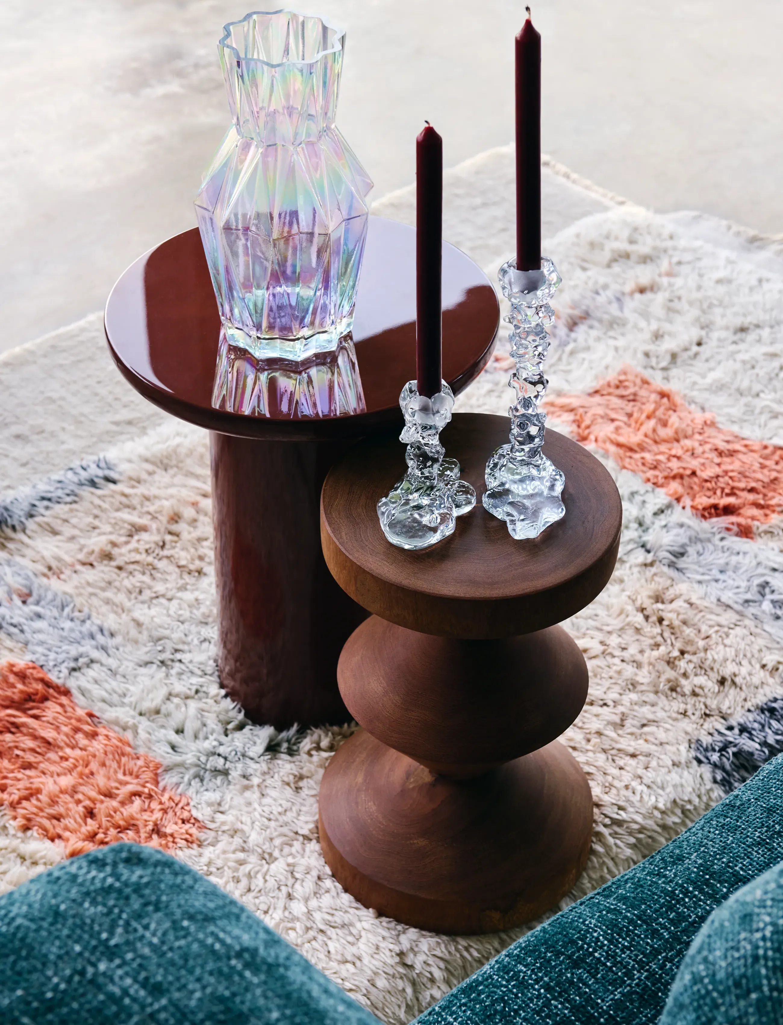 POLSPOTTEN Vase Folds Glass Luster S (POE140-205-456) - Vaser - Boozt.com