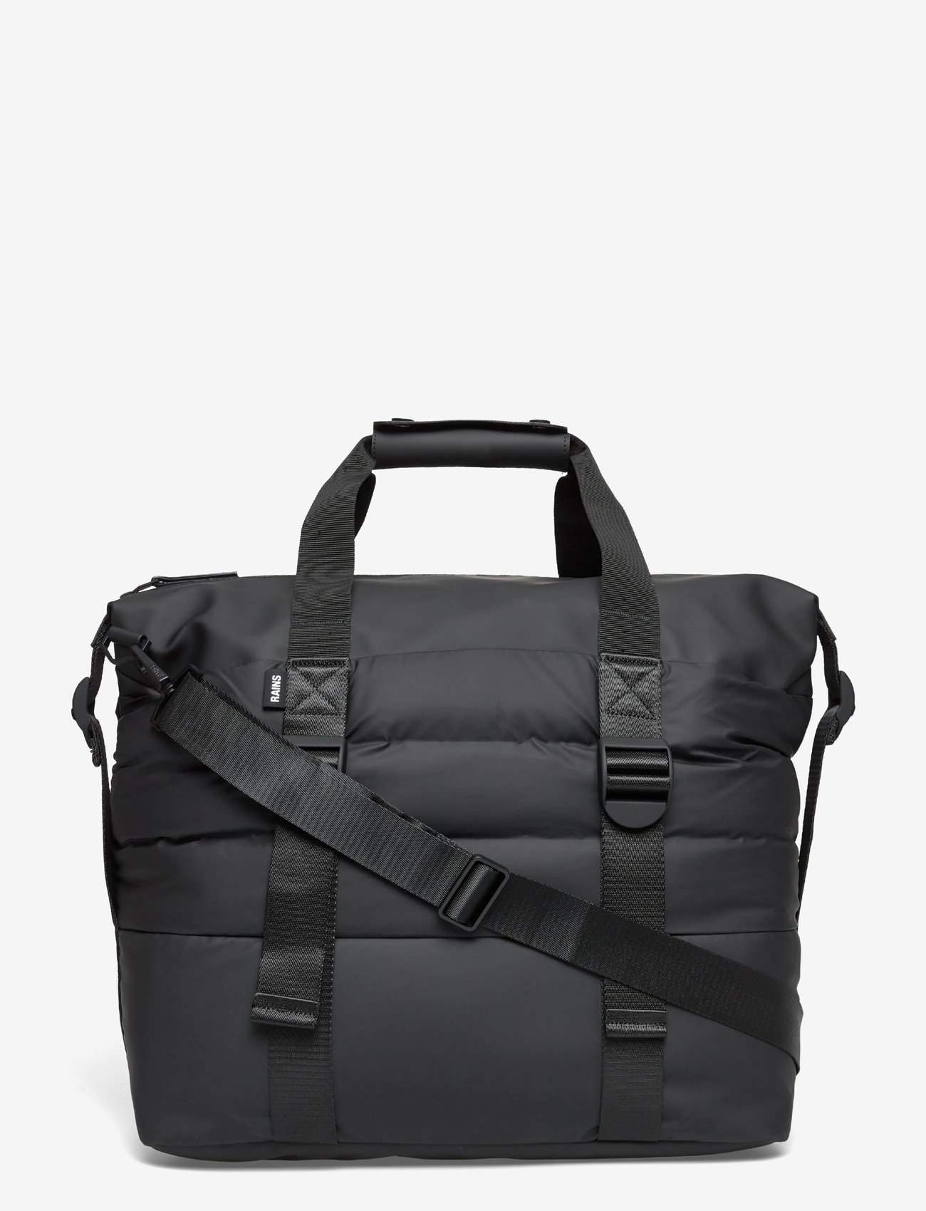 Rains Puffer Mix Weekend Bag Small W3 – tasker – shop på Booztlet