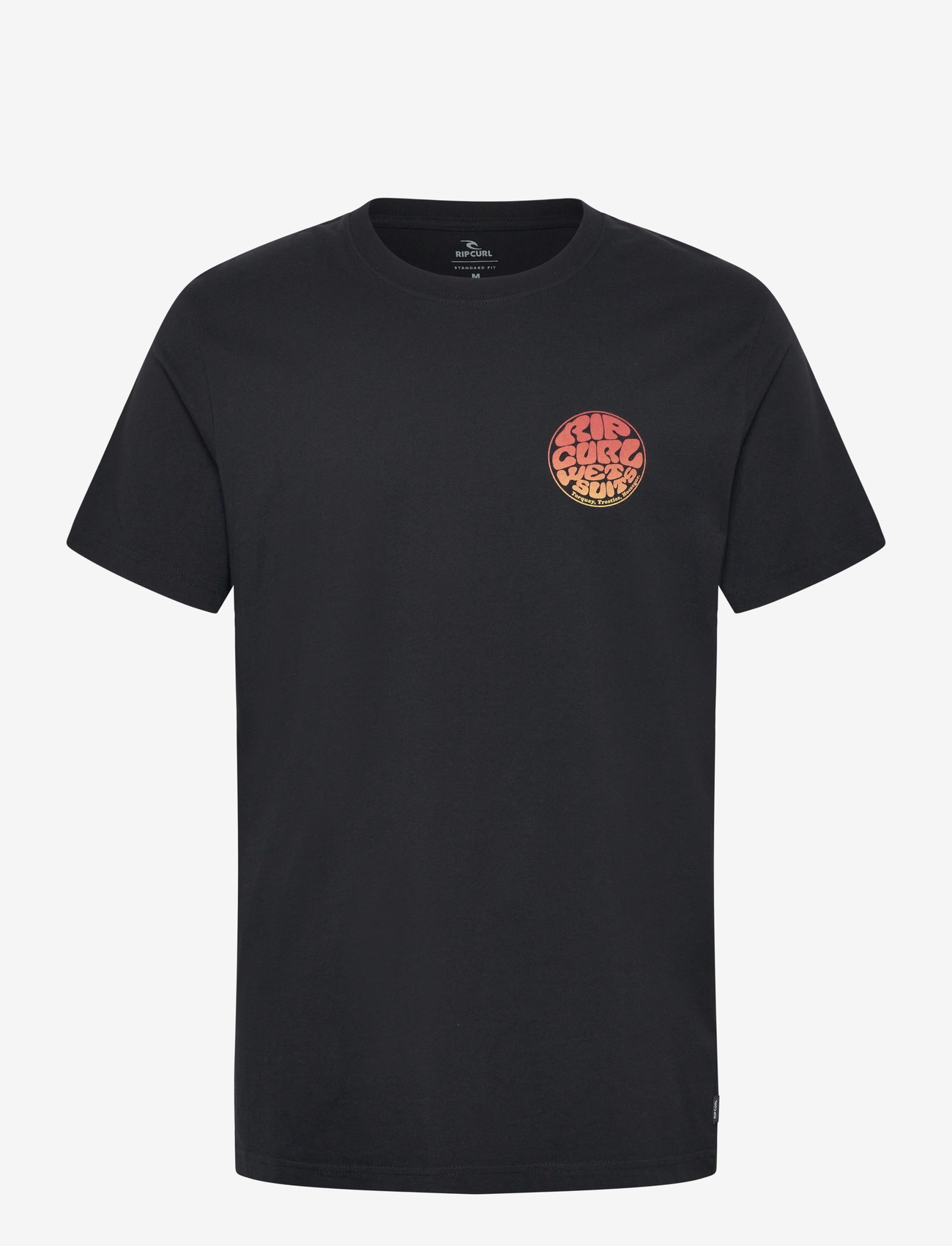 Rip Curl Wettie Passage Icon Tee (Black) – 279.30 kr – Booztlet.com