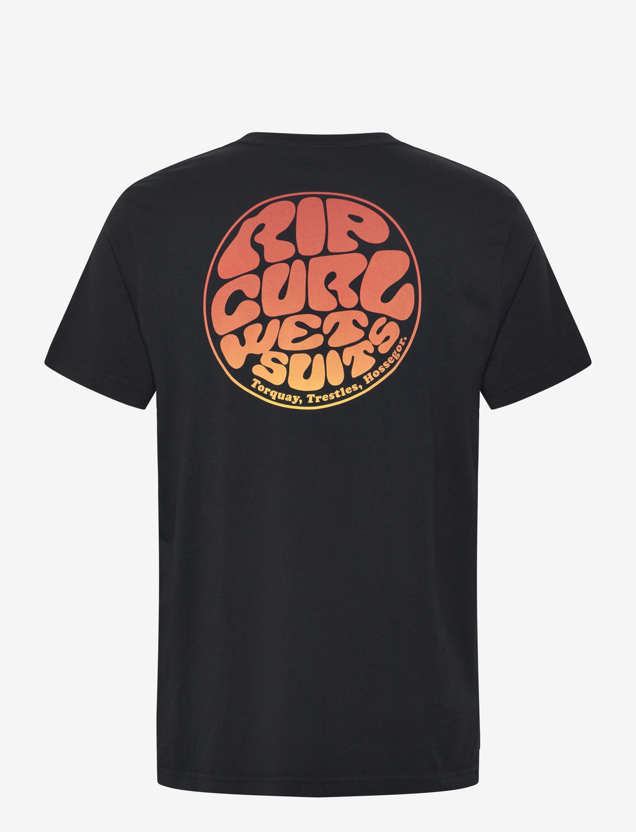Rip Curl Wettie Passage Icon Tee (Black) – 279.30 kr – Booztlet.com