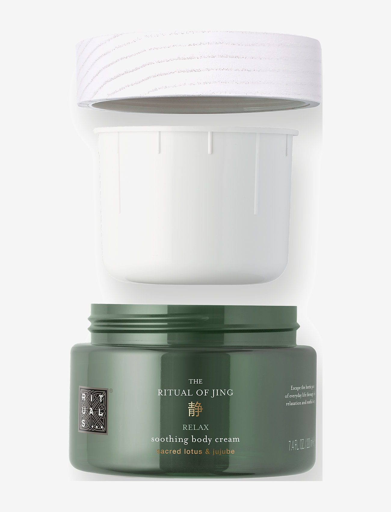 Rituals The Ritual Of Jing Body Cream Refill - Líkamskrem | Boozt.com