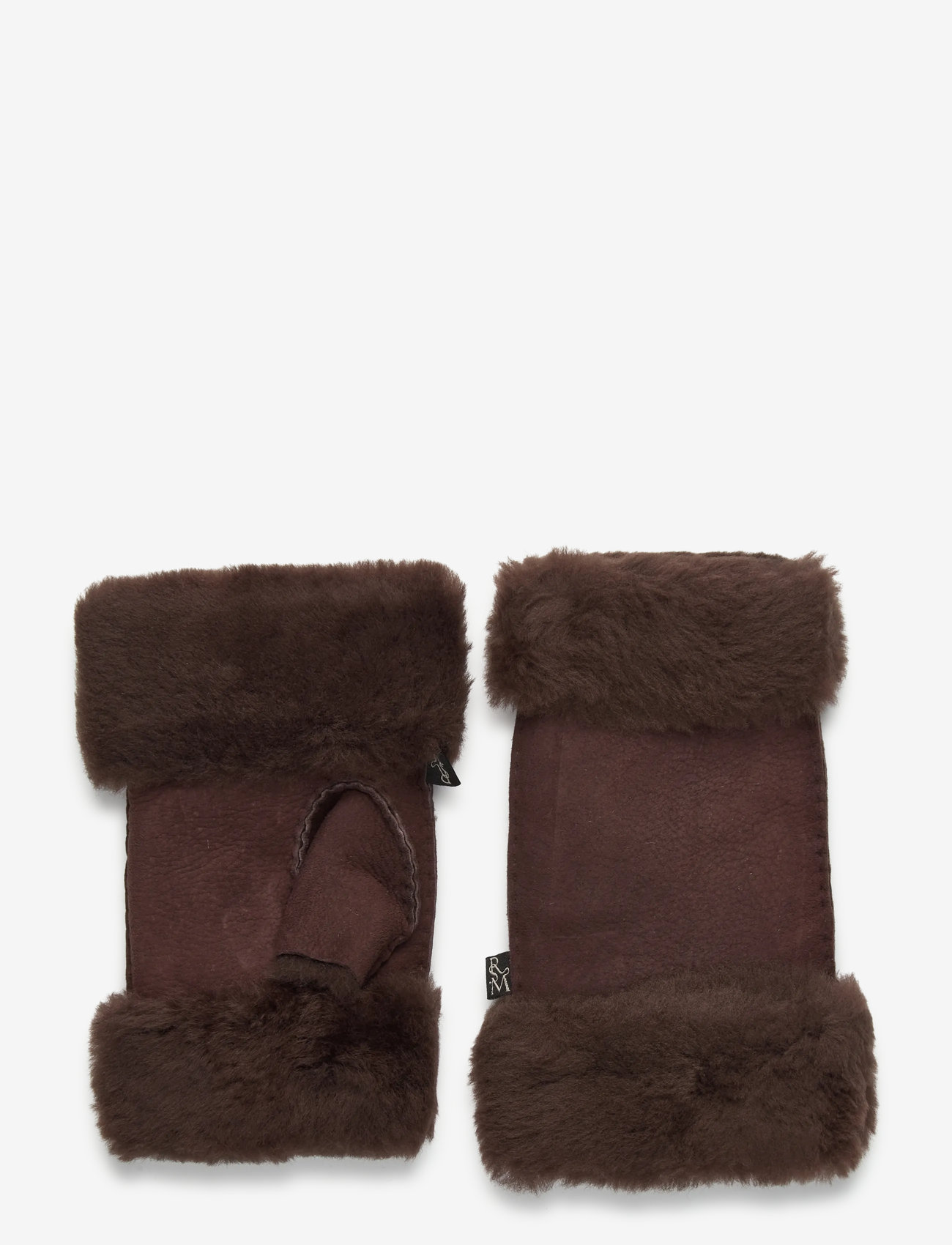 Rosemunde Rhsydney Shearling Half Mittens – tumvantar – shoppa på Booztlet