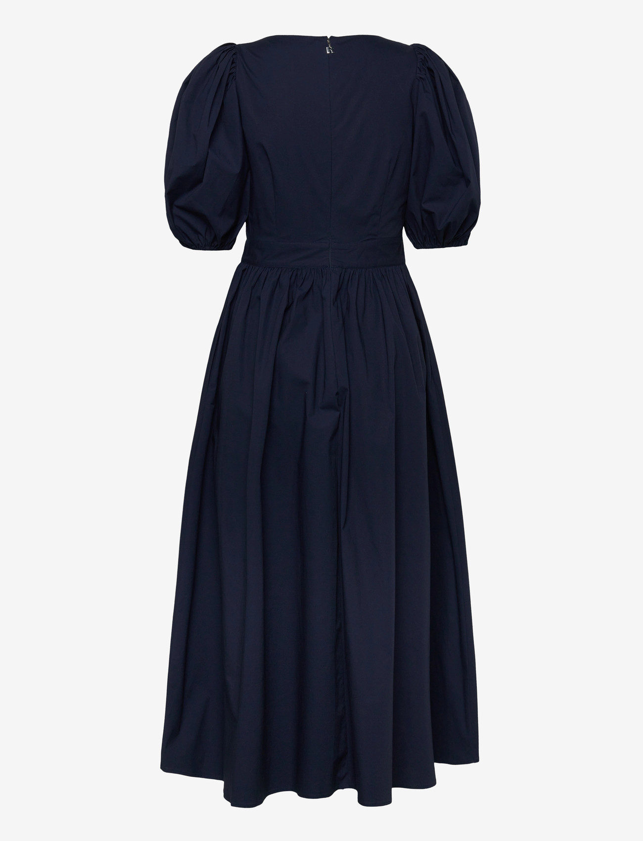 ROTATE Birger Christensen Puff Sleeve Midi Dress – midi kjoler – shop ...