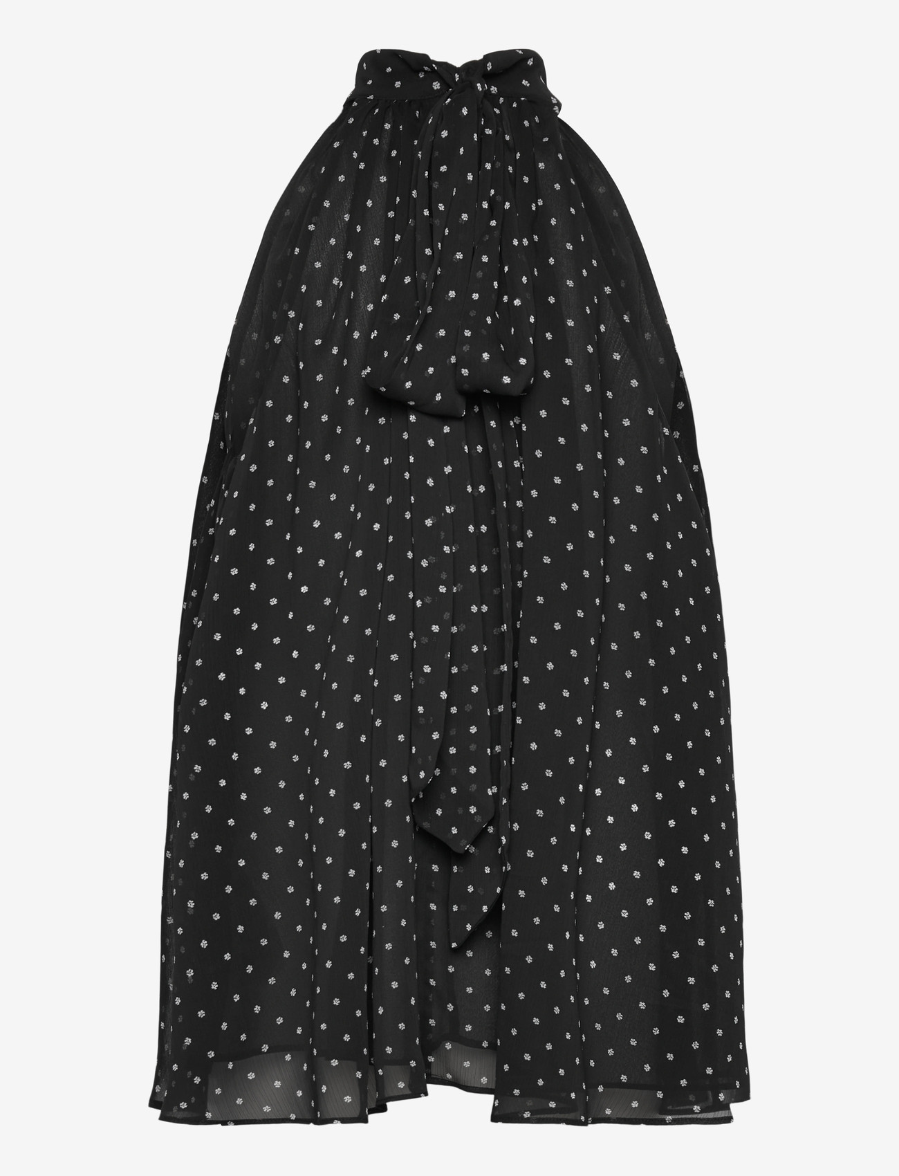 ROTATE Halterneck Bow Top – ærmeløse toppe – shop på Booztlet