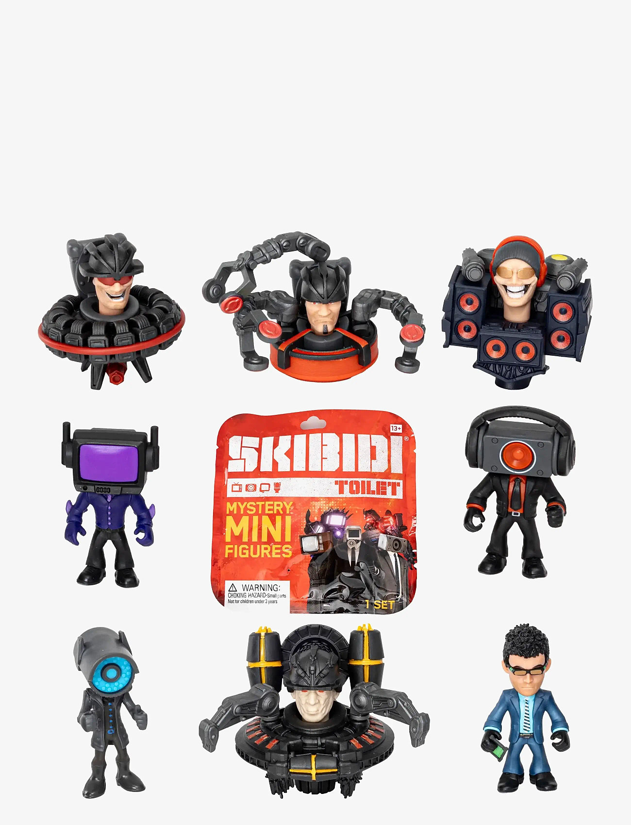 Skibdi Toilet Skibidi Toilet Mini Mystery Figures 2 Ass Cdu – lekesett ...