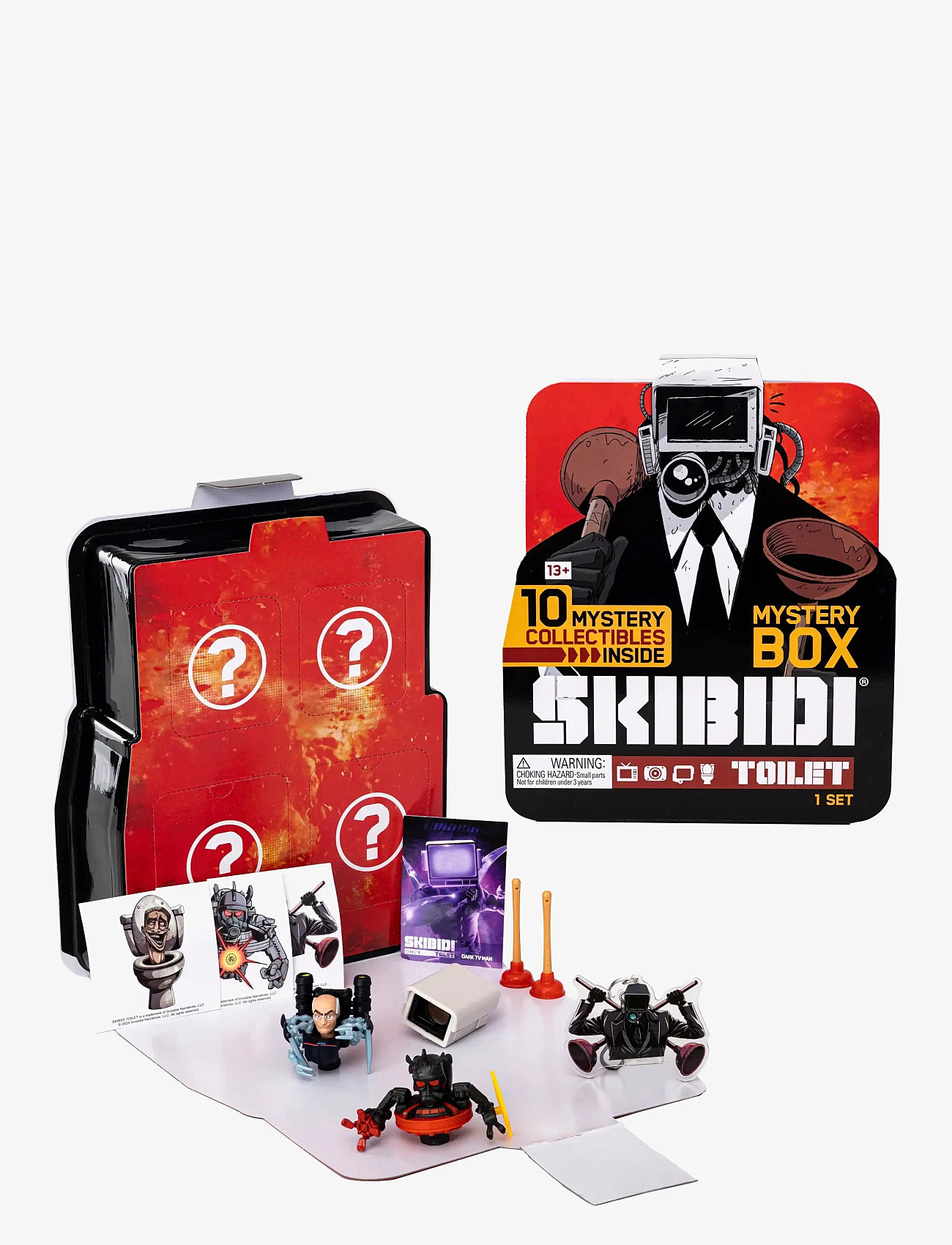 Skibdi Toilet Skibidi Toilet Mystery Box – film & sagofigur – shoppa på ...