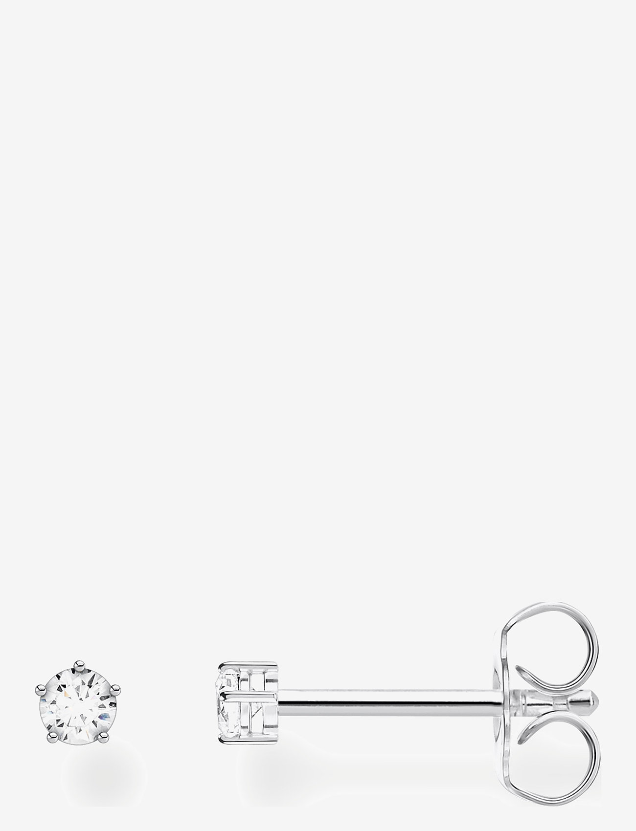 Thomas Sabo Single Ear Stud Small White Stone – studs örhängen – shoppa ...