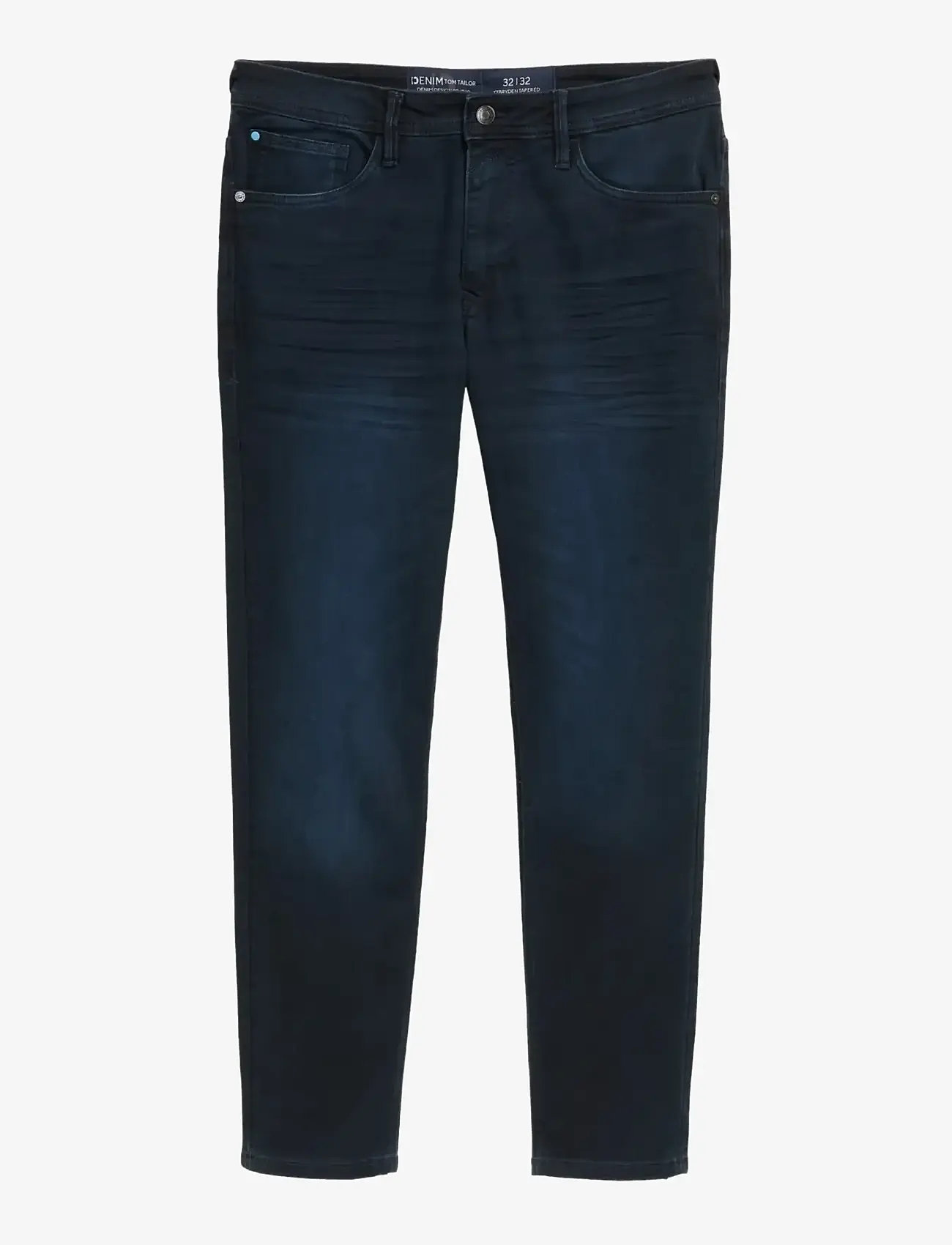 Tom Tailor Ttbryden Tapered (Blue Black Denim/Tummansiniset) - 49.99 ...