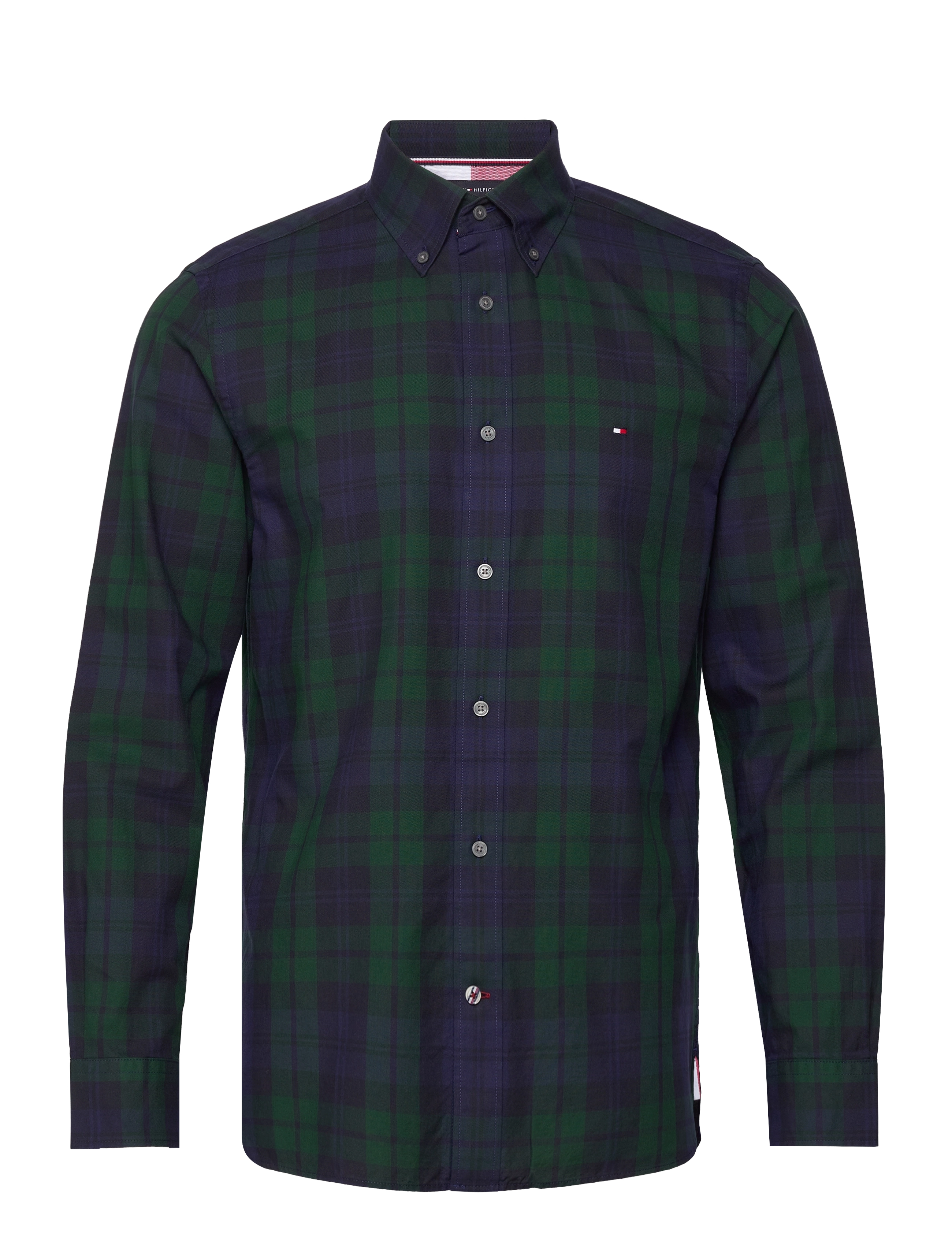 Tommy Hilfiger Oxford Blackwatch Rf Shirt - Boozt.com