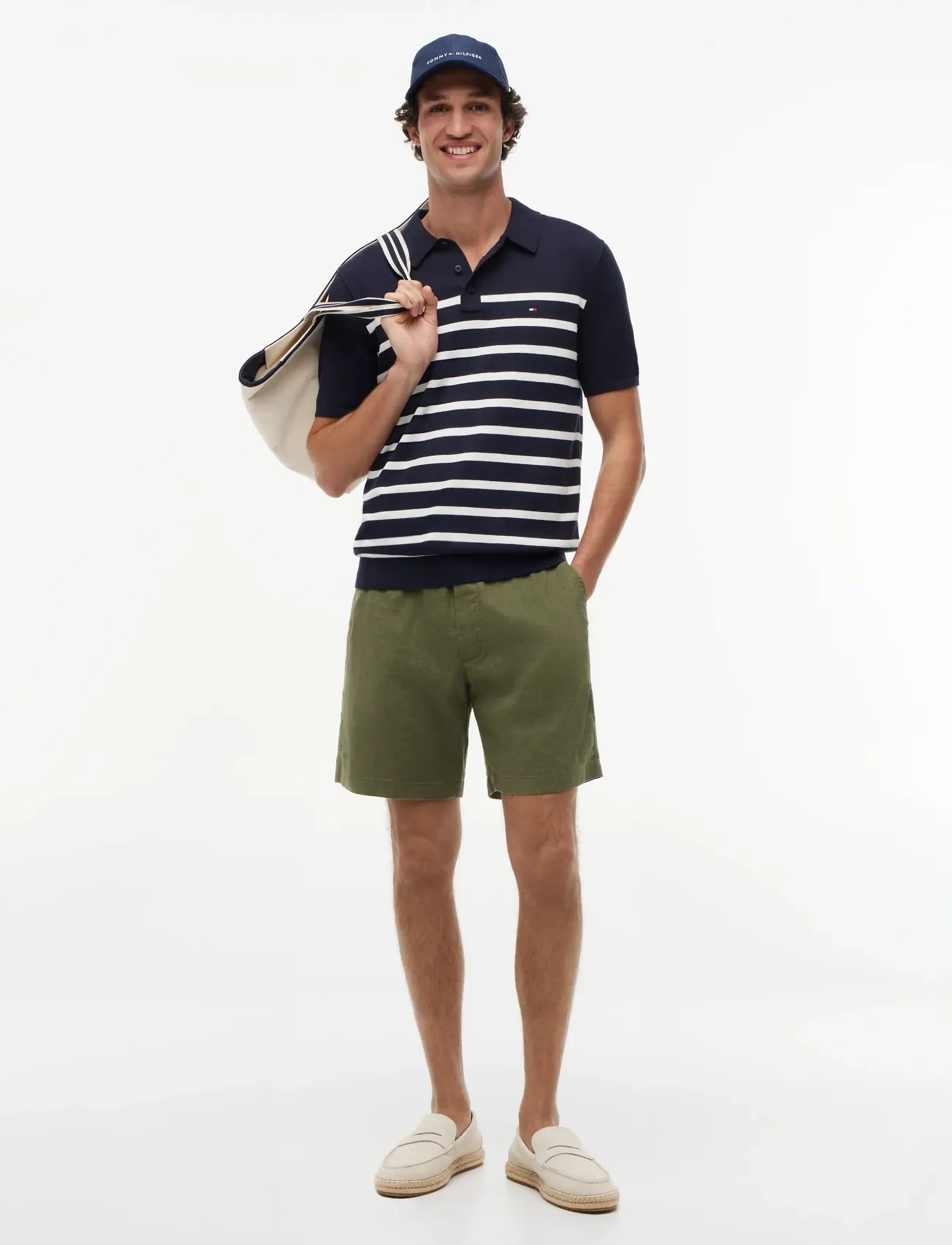Tommy Hilfiger Dover 8 Po Sorona Linen 2/2 (Dark Artichoke) – 659.45 kr ...