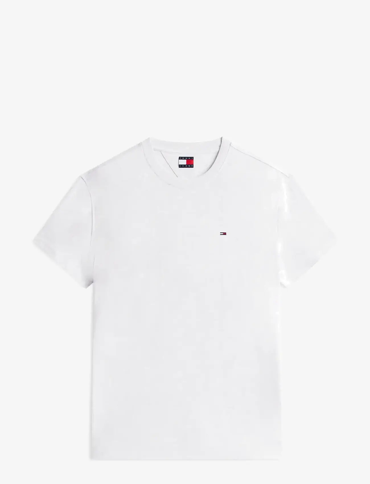 Tommy Jeans Tjm Reg Sflag Ss Tee Ext (Ice Grey Heather) – 259.35 kr ...