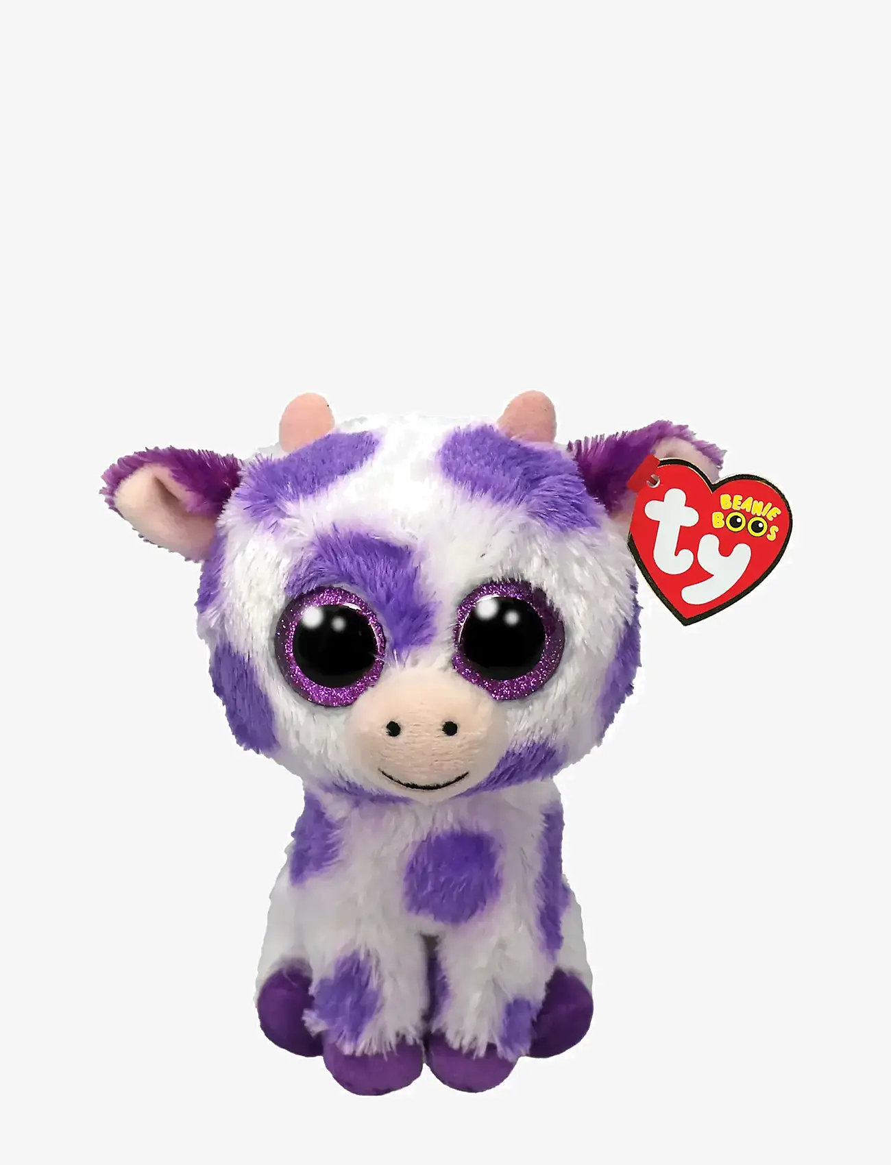 TY Ethel - Purple Spots Cow Reg – tøjdyr – shop på Booztlet