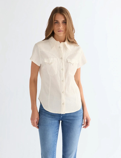 Wrangler Ss Stylized Western (Egret) – 519.35 kr – Booztlet.com