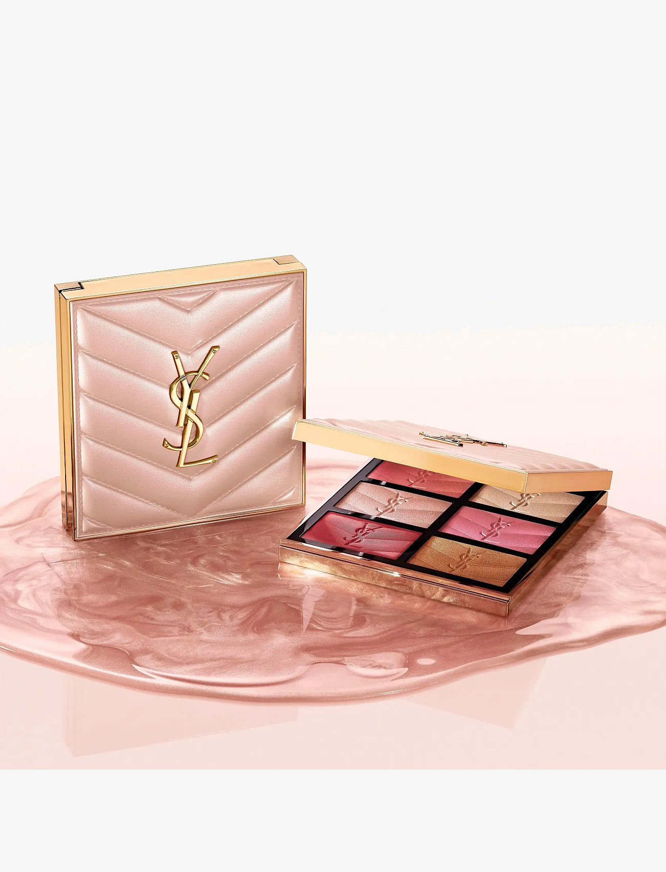 Yves Saint Laurent Ysl Couture Face Palette Blush & Highlighter ...